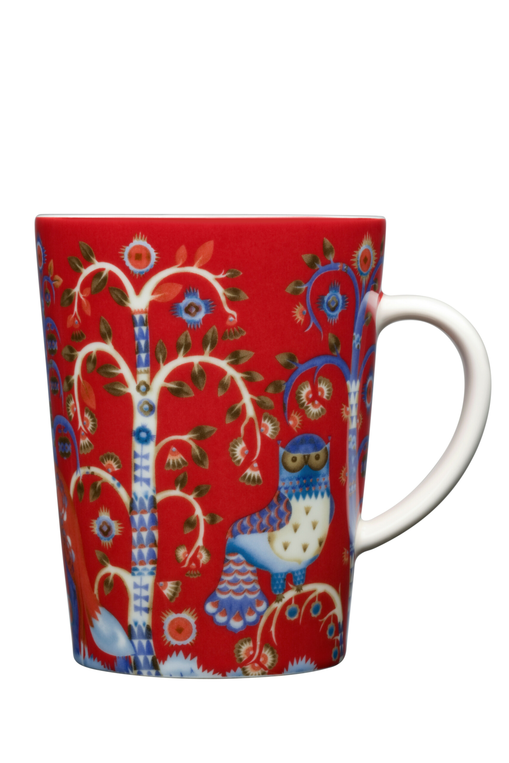 Iittala Red Taika mug – Design House Norwich